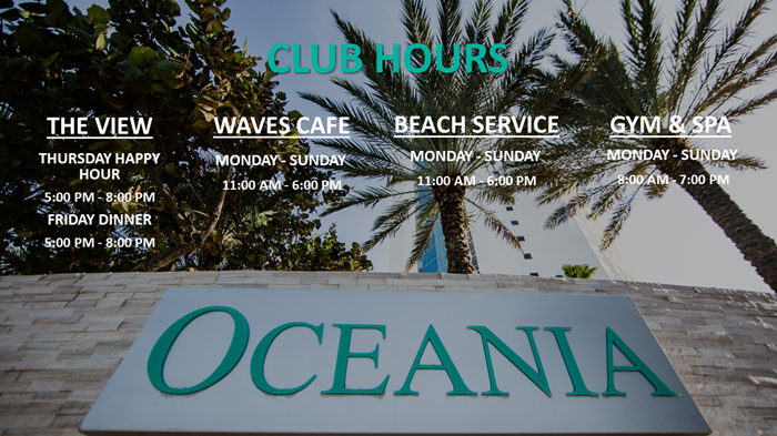 INFORMATION - Oceania Club